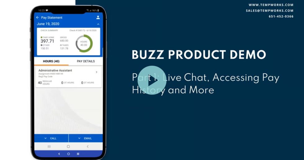 Mobile Experience - TempWorks